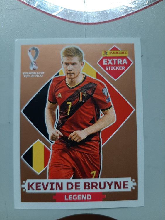 PANINI EXTRA STICKER de BRUYNE GOLD | Kaufen auf Ricardo