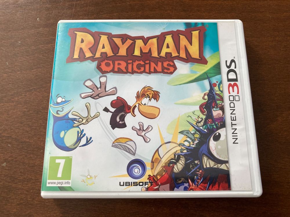Nintendo 3DS Rayman Origins OVP Spiel Game Jeu Box Booklet (Gebraucht ...