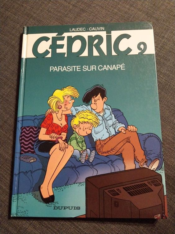 BD Cédric, vol. 9 - Parasite sur canapé (Gebraucht) in Thônex für CHF 5 – mit Lieferung auf ...