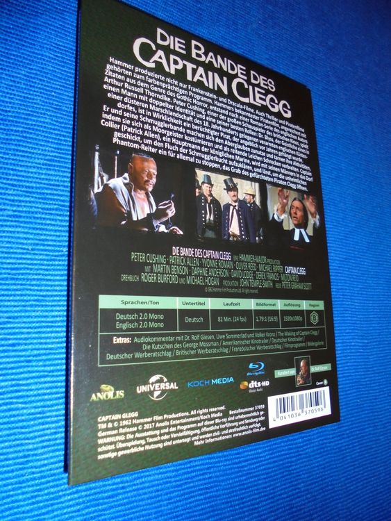 Mediabook Die Bande des Captain Glegg /ANOLIS / B vergriffen (Neu ...