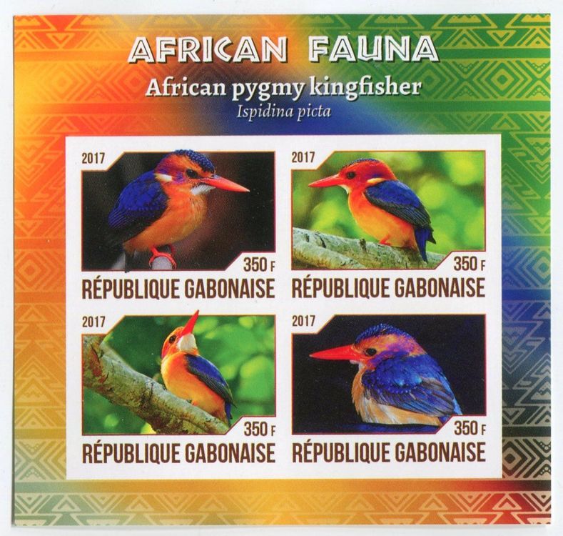 Block "Eisvögel". Gabun. (Neu und originalverpackt) in Basel für CHF 2 – mit Lieferung auf ...