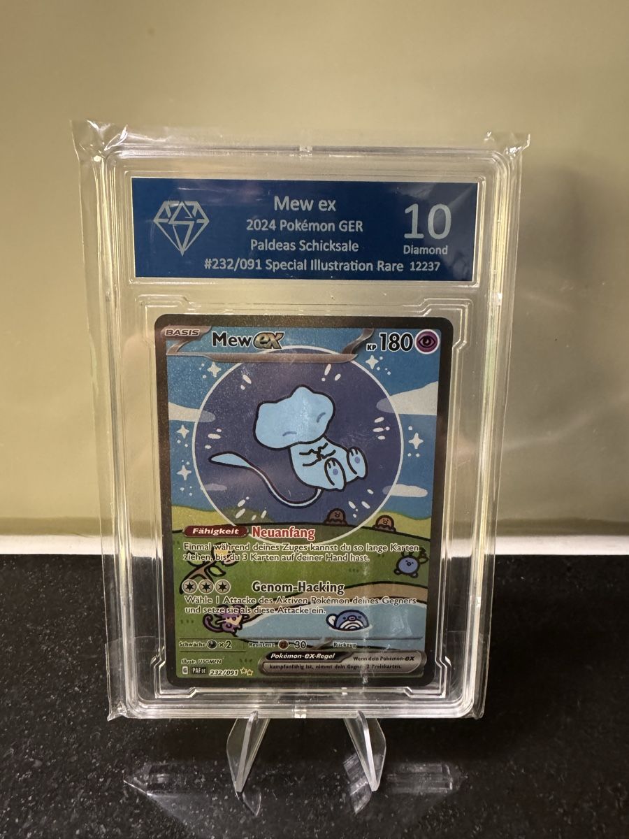 Pokemon Mew ex PAF 232 Paldeas Schicksale GER wie PSA 10 (Gebraucht) in ...