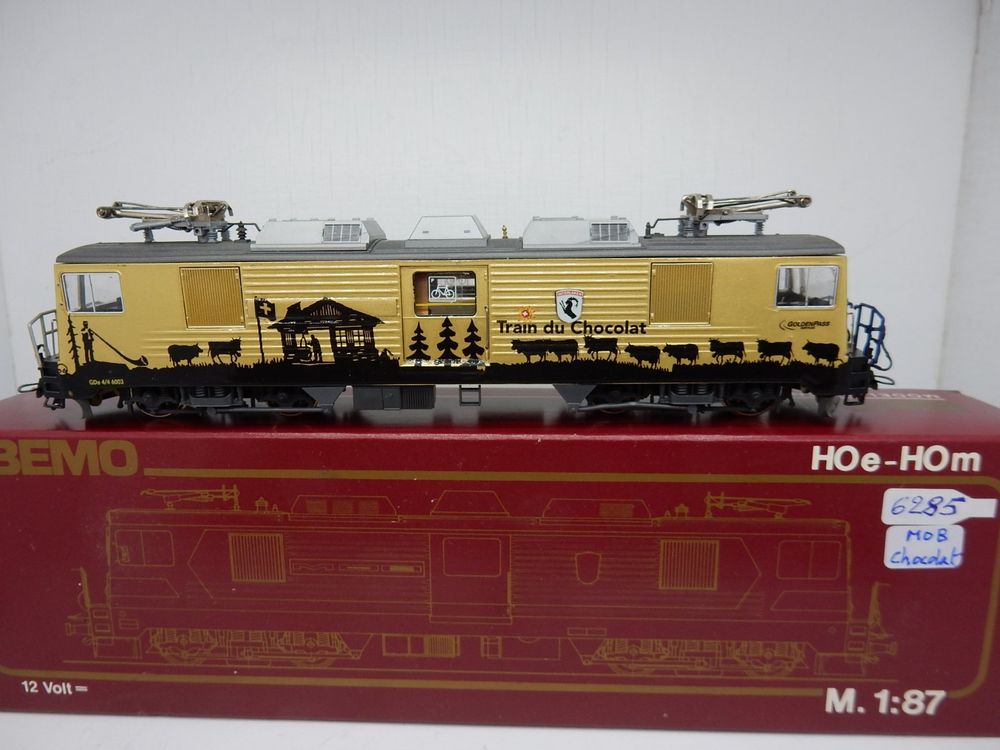 Hom- Bemo - MOB - Loc GDe 4/4 - 6003 - "Chocolat" | Kaufen auf Ricardo