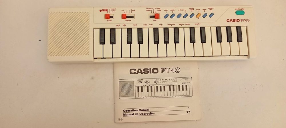 CASIO PT-10 Keyboard Vintage 1980s Pop | Kaufen auf Ricardo