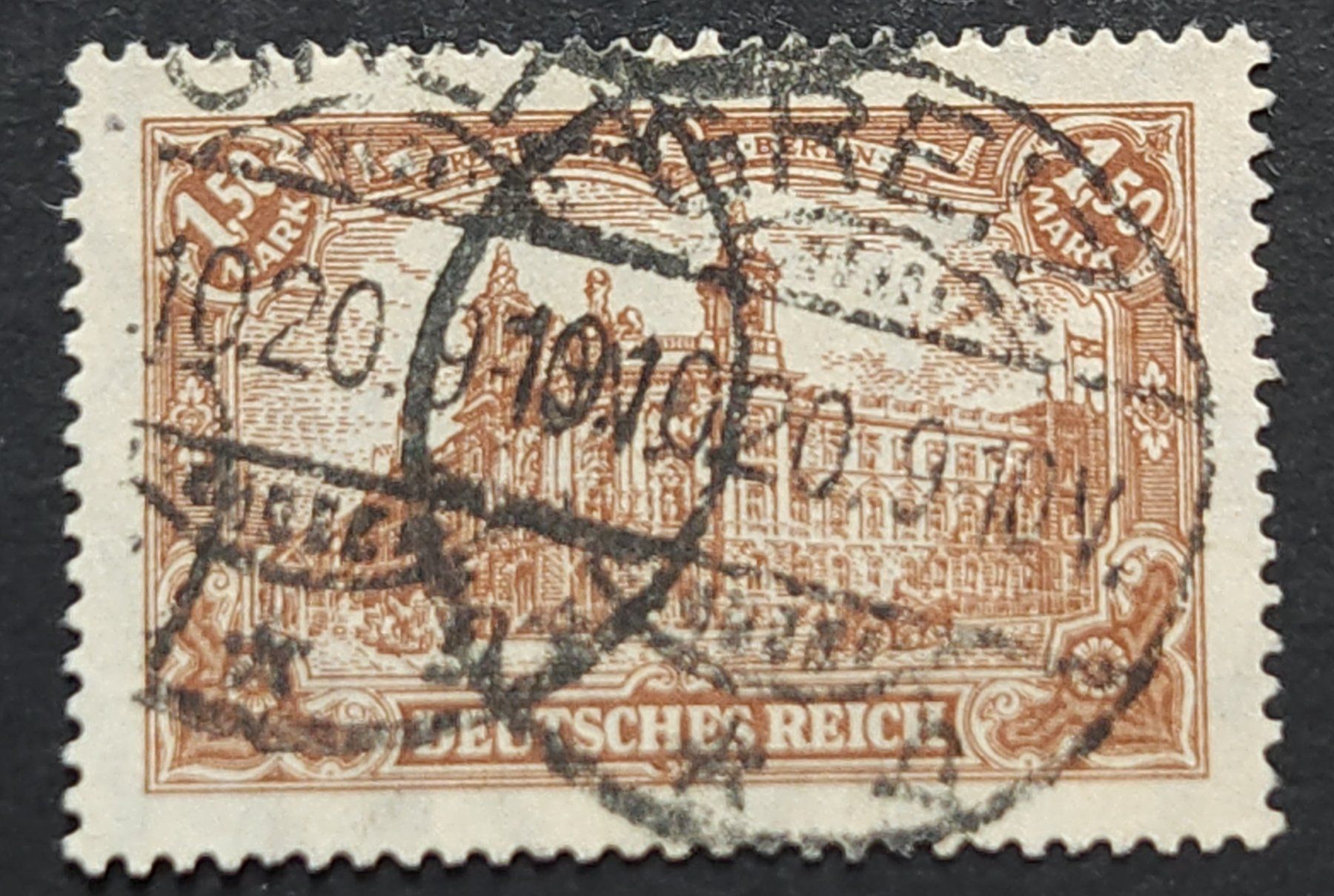 Deutsche R Germania Nr.114 b/c gestempelt Geprüft 140 Fr (Gebraucht) in ...