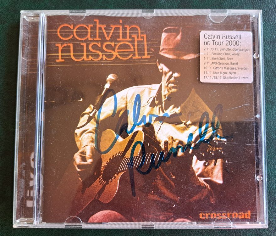 CD Calvin Russell mit Autogramm - avec autographe !!! | Kaufen auf Ricardo