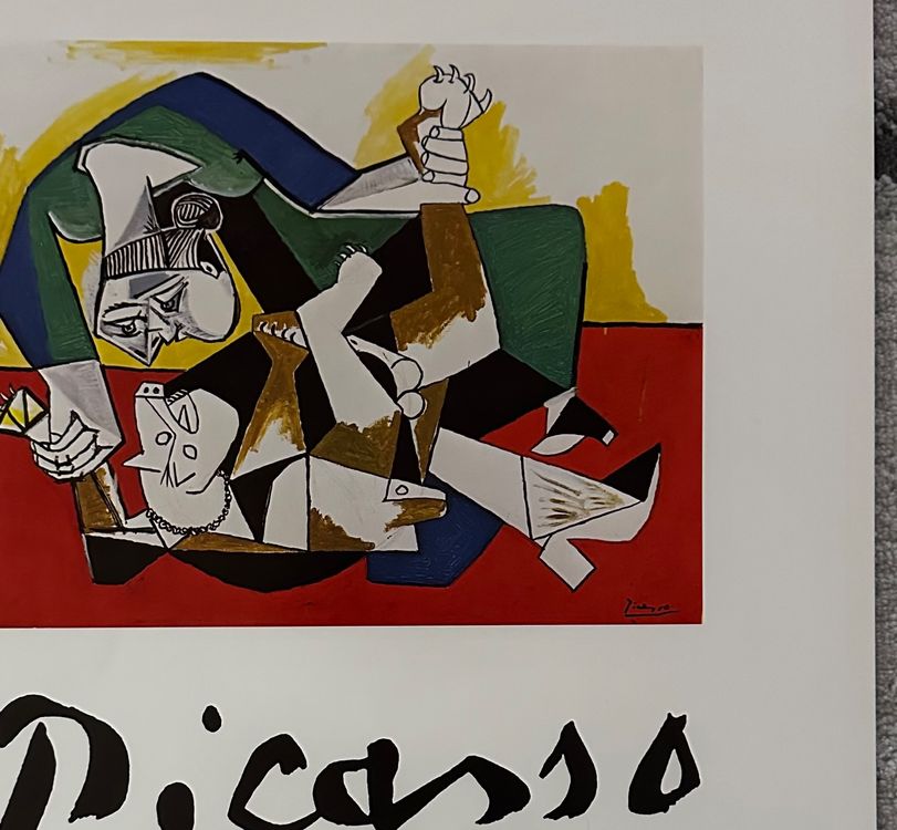 Pablo Picasso (1881-1973) Austellungs Plakat | Kaufen auf Ricardo