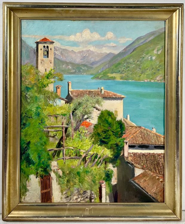 Fritz Meijer (1900-1969) Küsten Szene Gemälde | Kaufen auf Ricardo