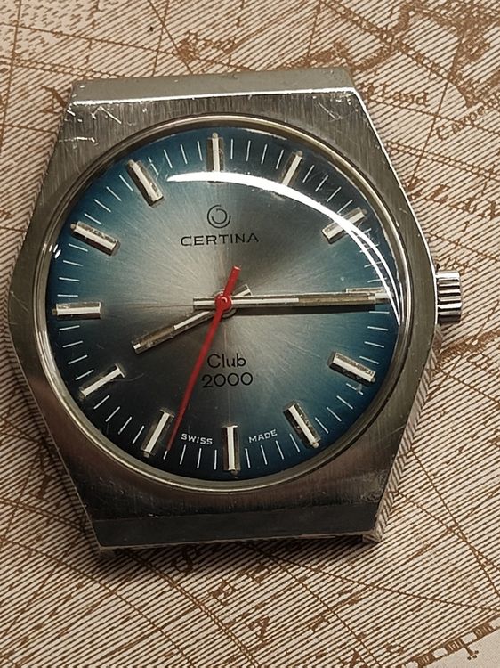 Certina Club 2000 Blau Vintage Handaufzug (Gebraucht) in Bern für CHF 45 – mit Lieferung auf ...