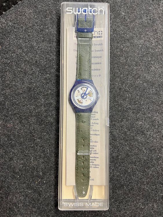 Swatch Baeru (SAN102, Verpackung, neu, Automatik) (Neu und originalverpackt) in Basel für CHF 75 ...