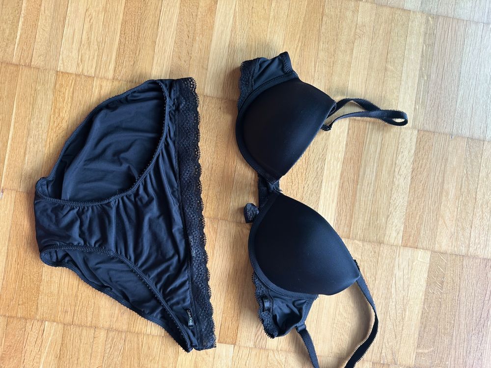Calvin Klein - Push up BH & Slip - 80A & S (Gebraucht) in Zug für CHF ...