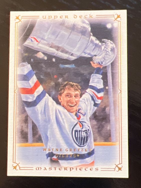 NHL Wayne Gretzky Great One mit Stanley Cup Edmonton Oilers | Kaufen ...