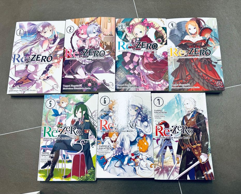 7 romans collection Re:Zero | Kaufen auf Ricardo