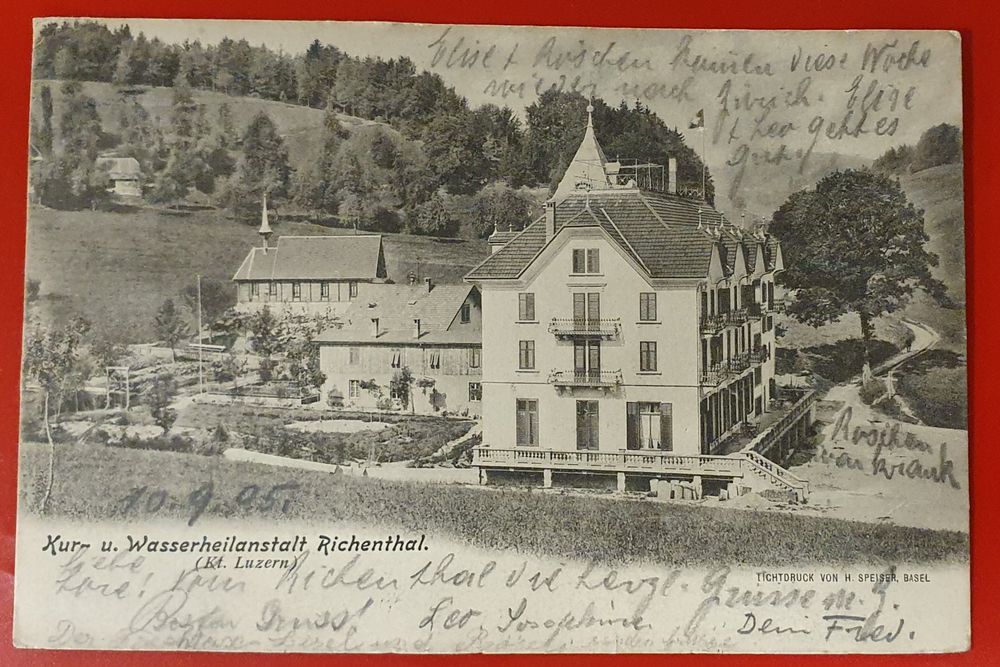 Richenthal 1905 - Kur-und Wasseranstalt | Kaufen auf Ricardo
