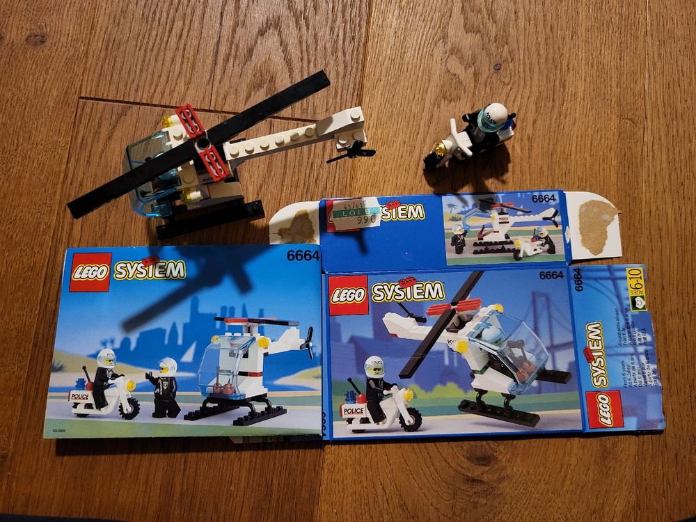 Lego System Polizeihubschrauber 6664 | Kaufen auf Ricardo