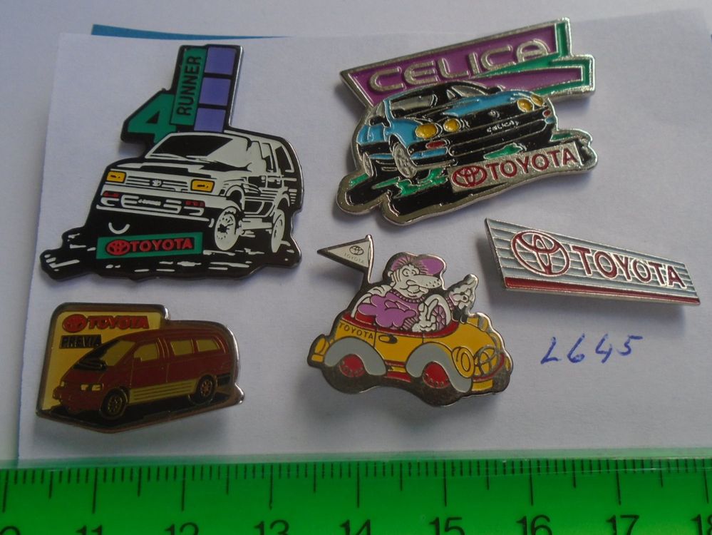 5 ver Toyota Auto Pins (L645) (Gebraucht) in Winterthur für CHF 3 – mit ...