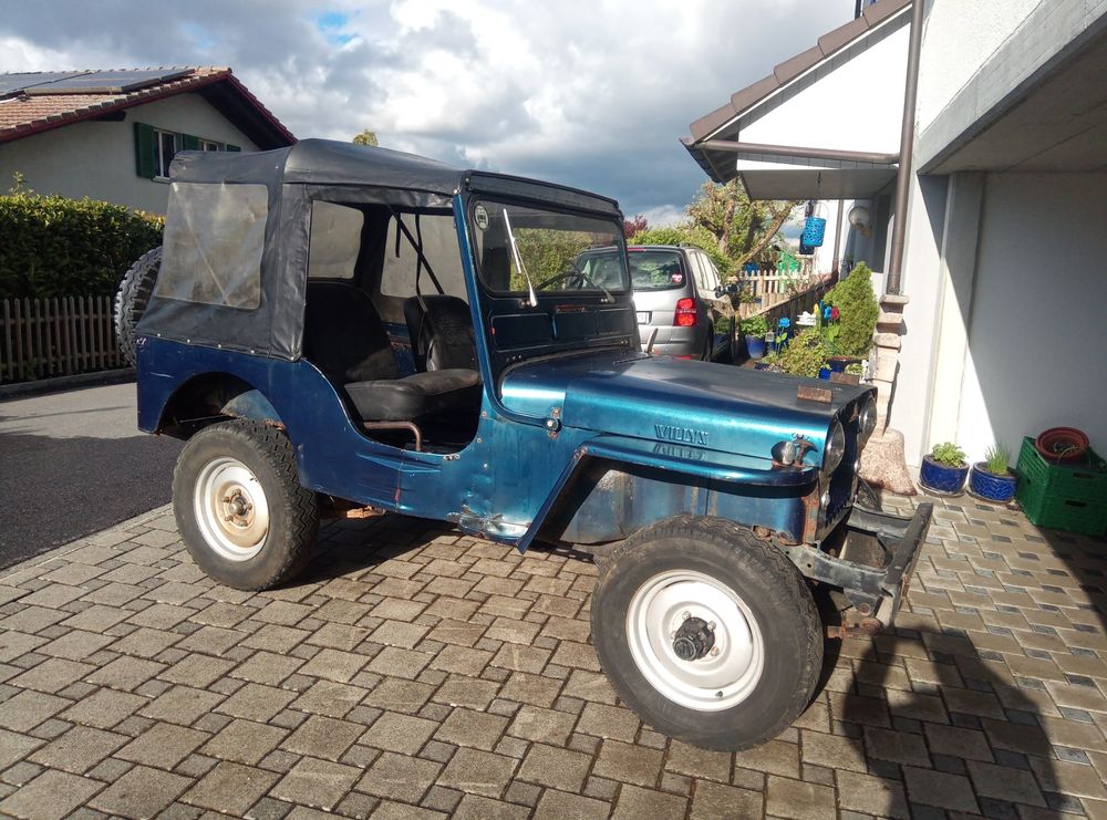 Willys Jeep CJ 3A / 1950 Zum aufbereiten oder für Teile (Gebraucht) in Safenwil für CHF 5500 ...