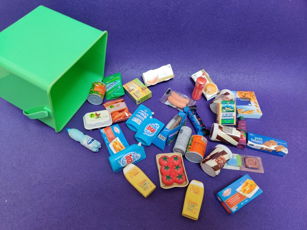 Mini-Mania (Migros-Produkte zum Spielen), alte Version (Neu (gemäss ...