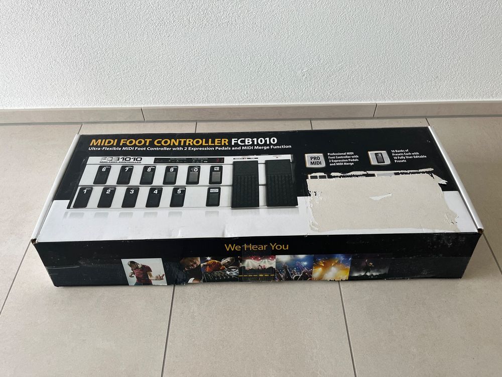 Behringer FCB 1010 Midi Foot Controller (Neu (gemäss Beschreibung)) in ...