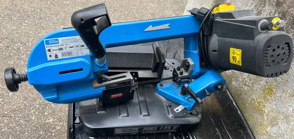 GÜDE MBS125V Metall Bandsäge Neuwertig (Gebraucht) in Wald ZH für CHF 229 – nur Abholung auf ...