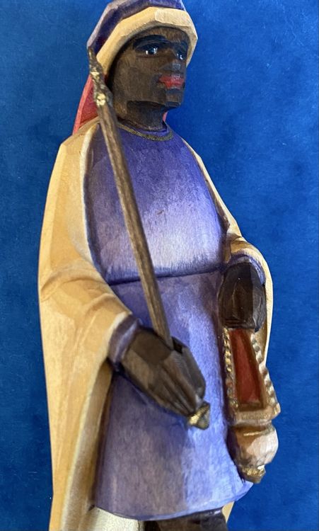 König Kaspar mit Gefäss - Huggler Krippenfiguren Christnacht (Gebraucht ...