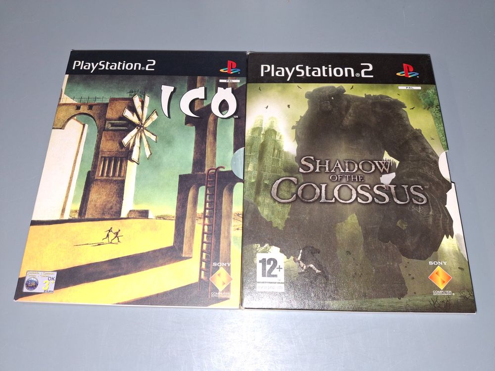 ICO + Shadow of the Colossus - 2 Spiele für PS2 im Set | Kaufen auf Ricardo