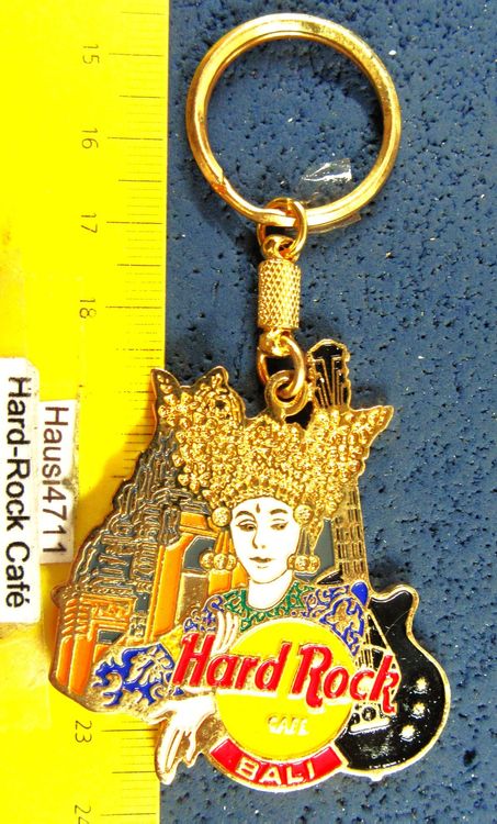 HARD ROCK CAFE BALI KEYCHAIN-KEYRING SCHLÜSSELANHÄNGER (Gebraucht) in ...