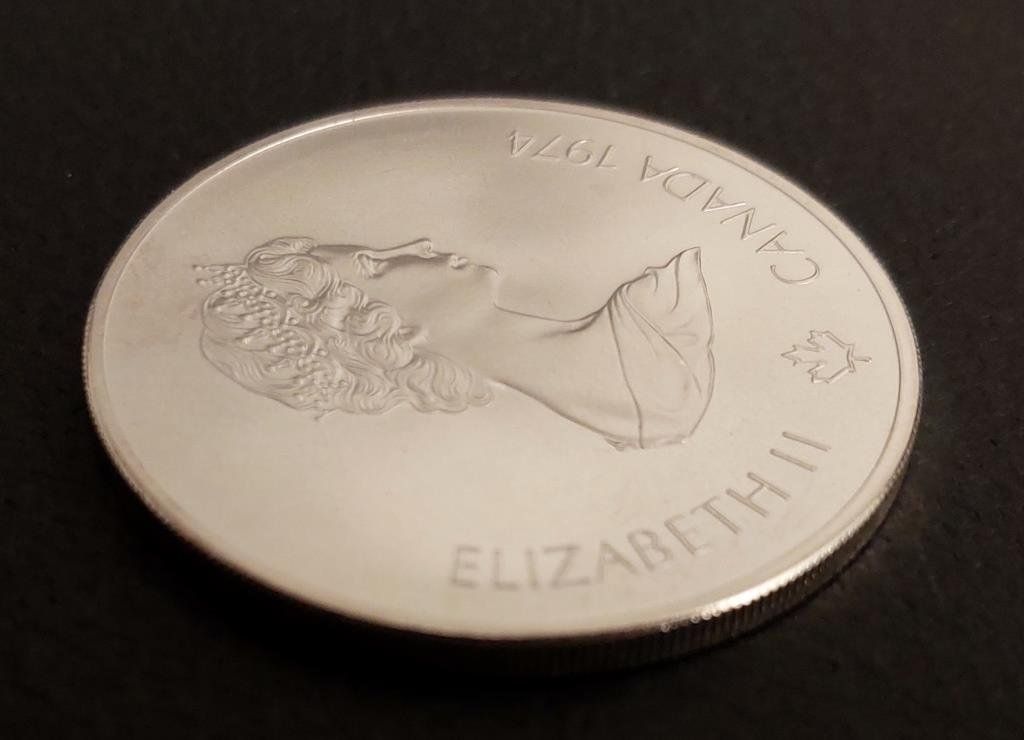 Top Silber 5 Dollar 24.3g Canada Montreal 1976 (Gebraucht) in Sorengo ...