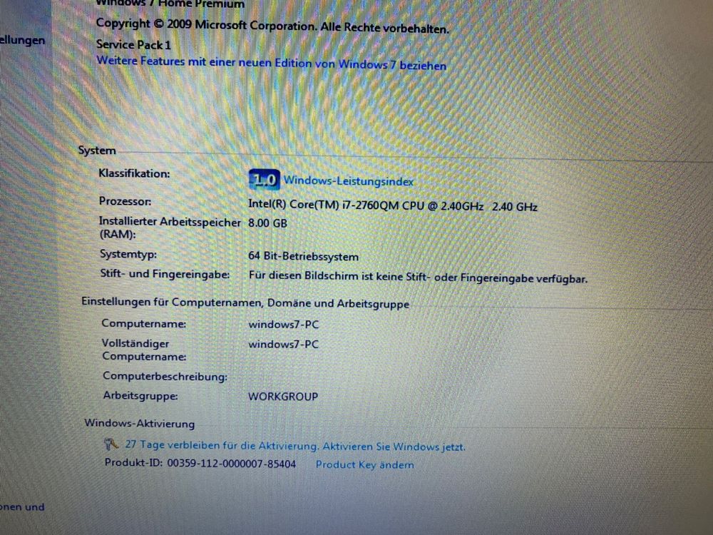 DELL P09E Intel Core i7 (Gebraucht) in für CHF 38 – mit Lieferung auf ...
