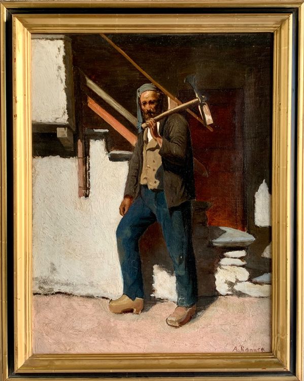 Alfred Ronner (1852-1901) Gemälde (Gebraucht) in Root für CHF 250 – mit ...