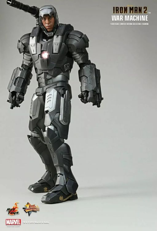 Hot Toys MMS120 Iron Man 2 War Machine 1/6 Figur (Gebraucht) in ...