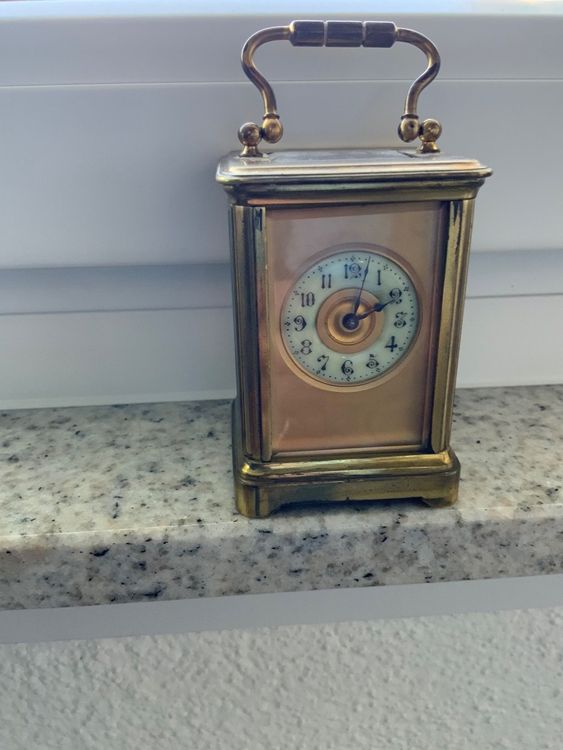 Antike Kutschenuhr aus lackiertem Messing (Gebraucht) in Ebmatingen für ...