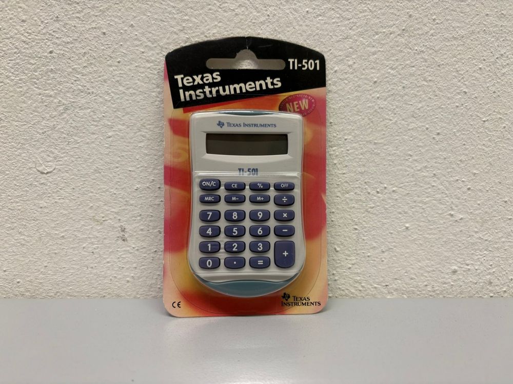 Texas Instruments TI-501 Taschenrechner (Neu (gemäss Beschreibung)) in ...