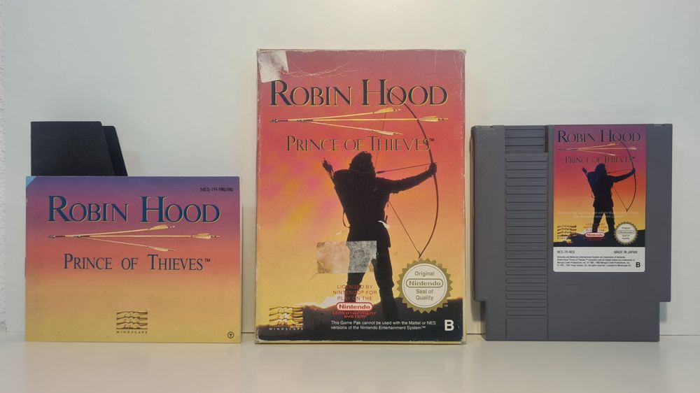 ROBIN HOOD - Prince of Thieves - CIB / Pal B Nintendo NES | Kaufen auf ...