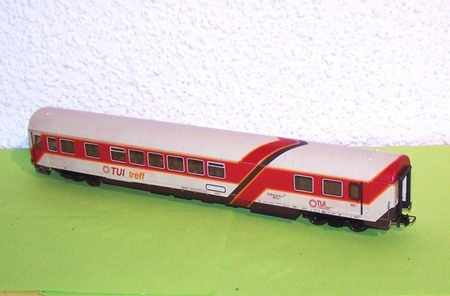 Roco H0 44280: TUI Treff Personenwagen WGtmh-UIC, beleuchtet | Kaufen ...