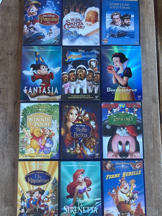 DISNEY Vintage movies - Sammlung (12 film) (Gebraucht) in Lugano für ...