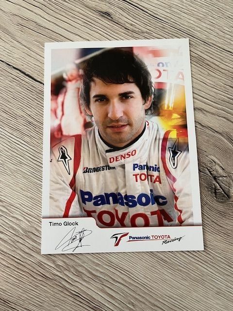 Timo Glock ex Formel 1 Toyota Druck Signiert (Gebraucht) in Naters für ...