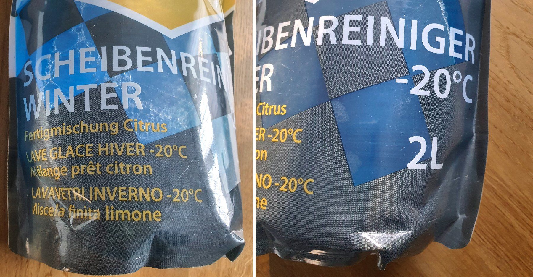 Winter Auto-Scheibenreiniger, 2 Liter Fertigmix (Neu und ...