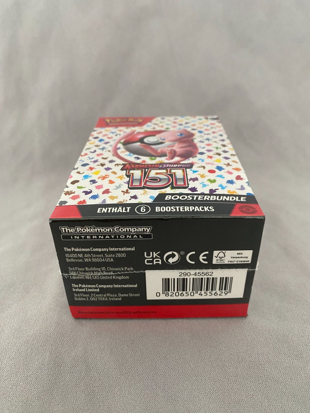 Pokémon / Scarlet & Violet 151 Booster Bundle DE OVP (Neu und ...