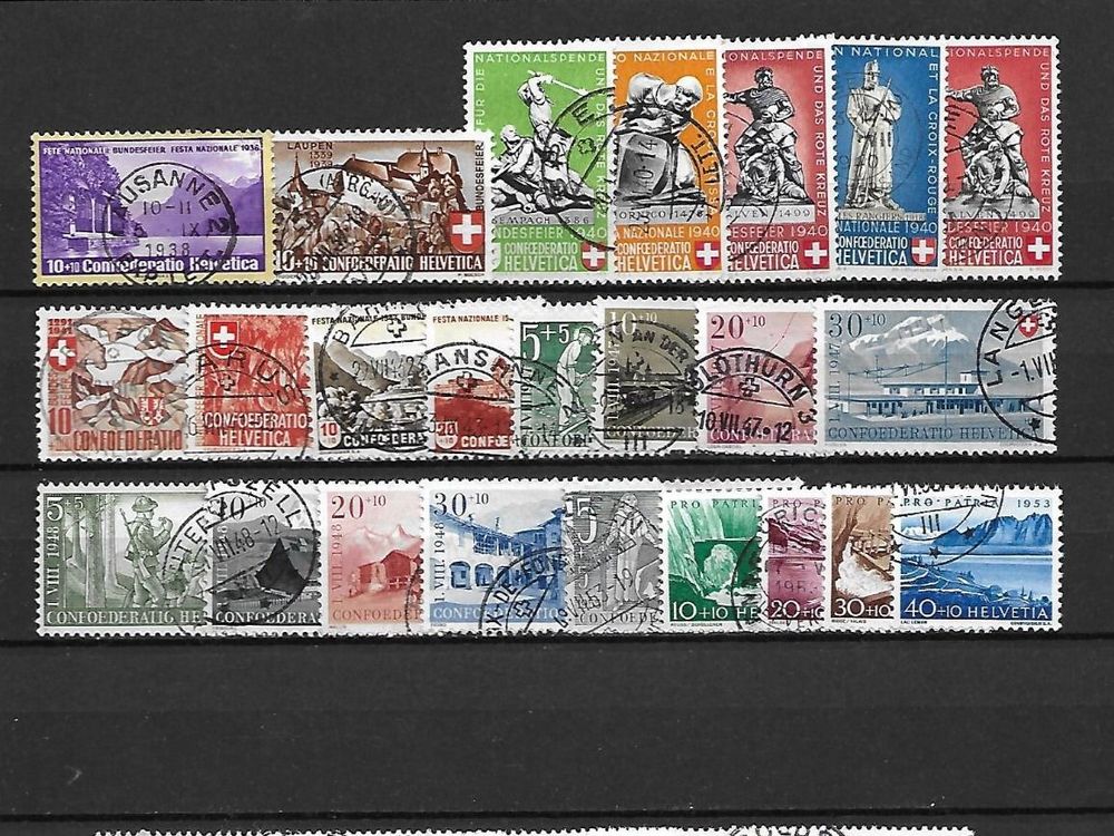 PP gest.Restlot 1938-1953 Kat: CHF 137.- | Kaufen auf Ricardo