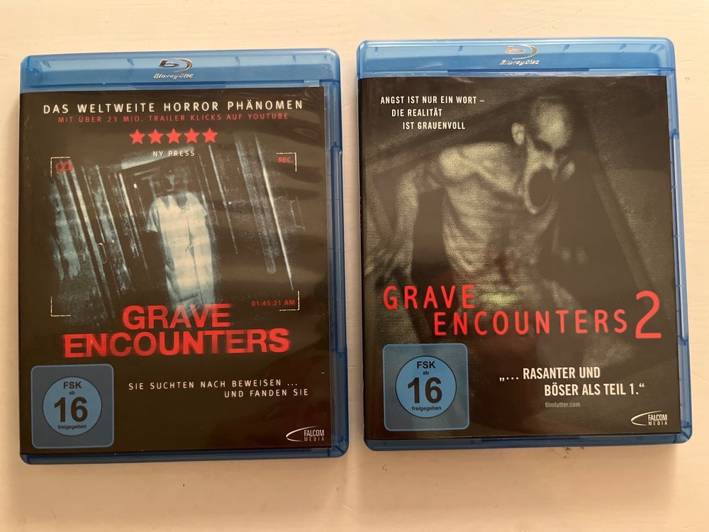 Grave Encounters 1-2, Bluray (Neu (gemäss Beschreibung)) in Sierre für ...