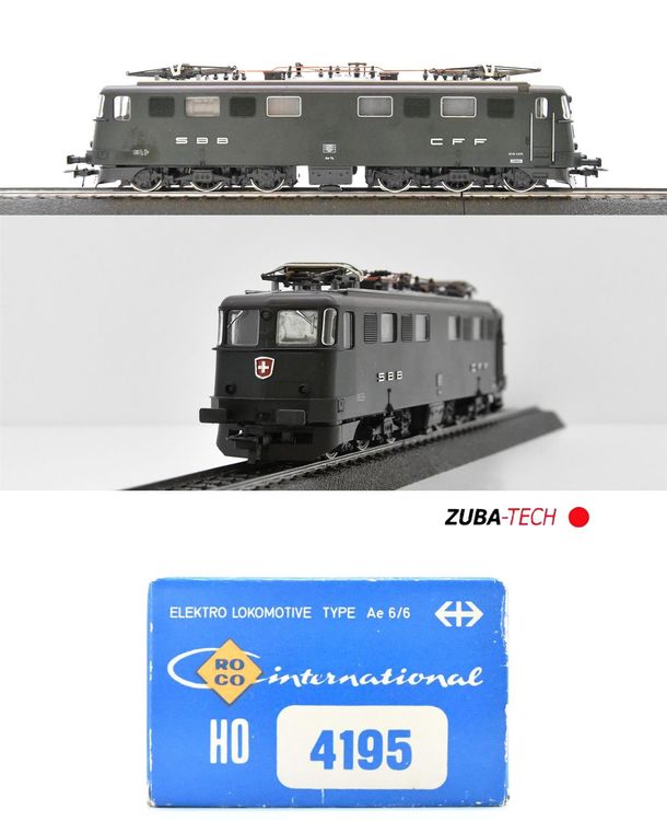Roco 4195 E-Lok Ae 6/6 SBB H0 GS Analog (Gebraucht) in St. Gallen für CHF 73 – mit Lieferung auf ...