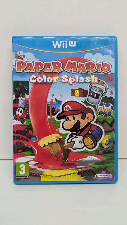 Paper Mario Color Splash - Nintendo Wii U (Gebraucht) in Menziken für ...