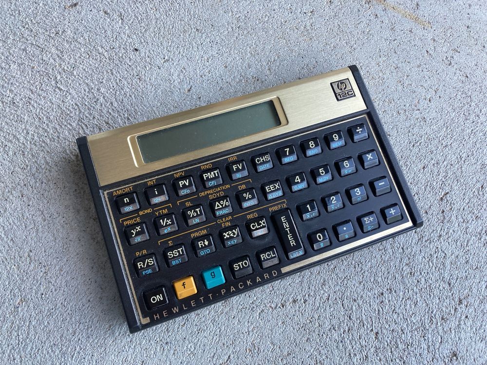 Hewlett Packard HP 12C 1st Edition 1981 (Gebraucht) in Zürich für CHF ...