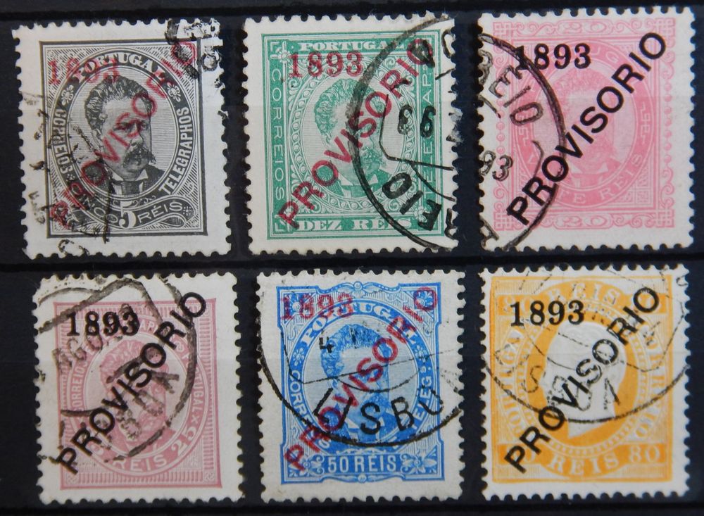Portugal Kat. 87-92 gest. 1893 Kat. 400 Euro (Gebraucht) in Zürich für ...