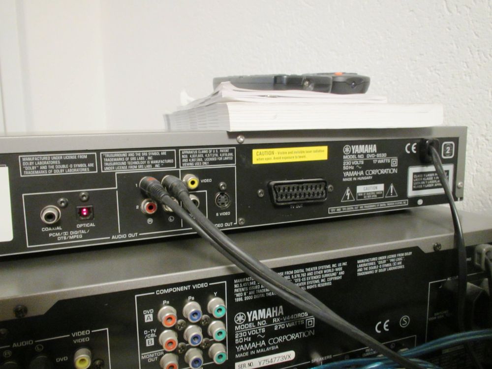 Yamaha RX-V 440 RDS Reciver und Yamaha DVD-S 530 (Gebraucht) in ...
