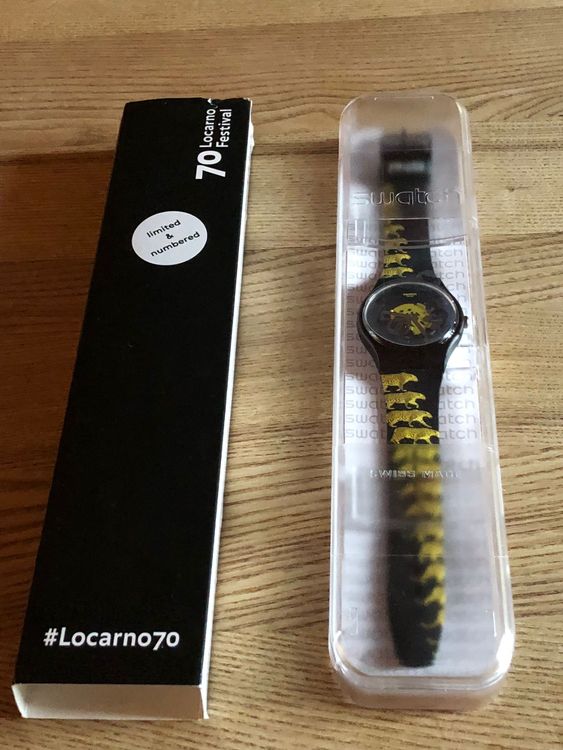 Coole Swatch Uhr Locarno 70 Festival (Gebraucht) in Röschenz für CHF ...