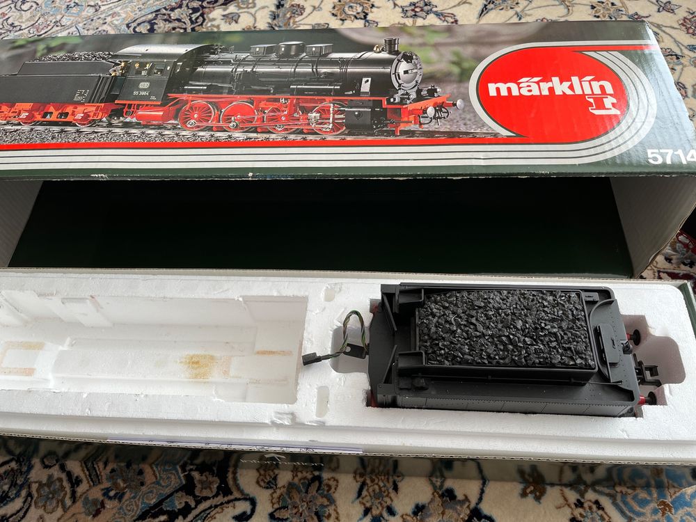 Märklin 5714 Spur 1 Dampflok BR 55 3964 der DB in OVP (Gebraucht) in ...