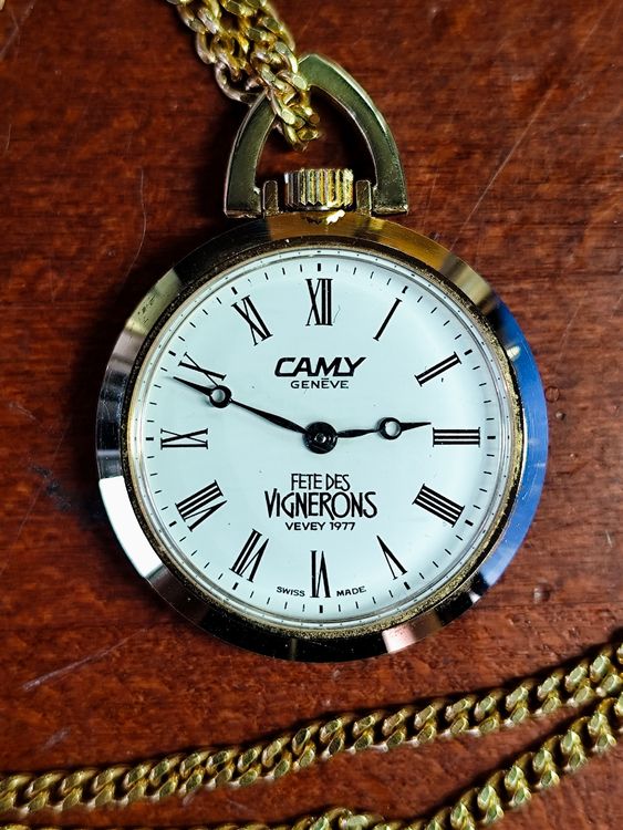 Montre de poche CAMY Fête des Vignerons 1977 | Kaufen auf Ricardo