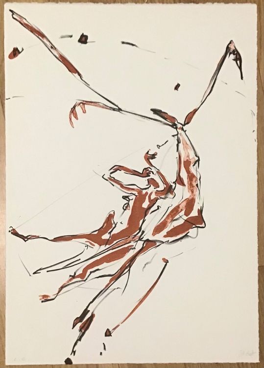 Stephanie GROB (1957) Sehr Seltener Lithographie Handsignier (Gebraucht ...